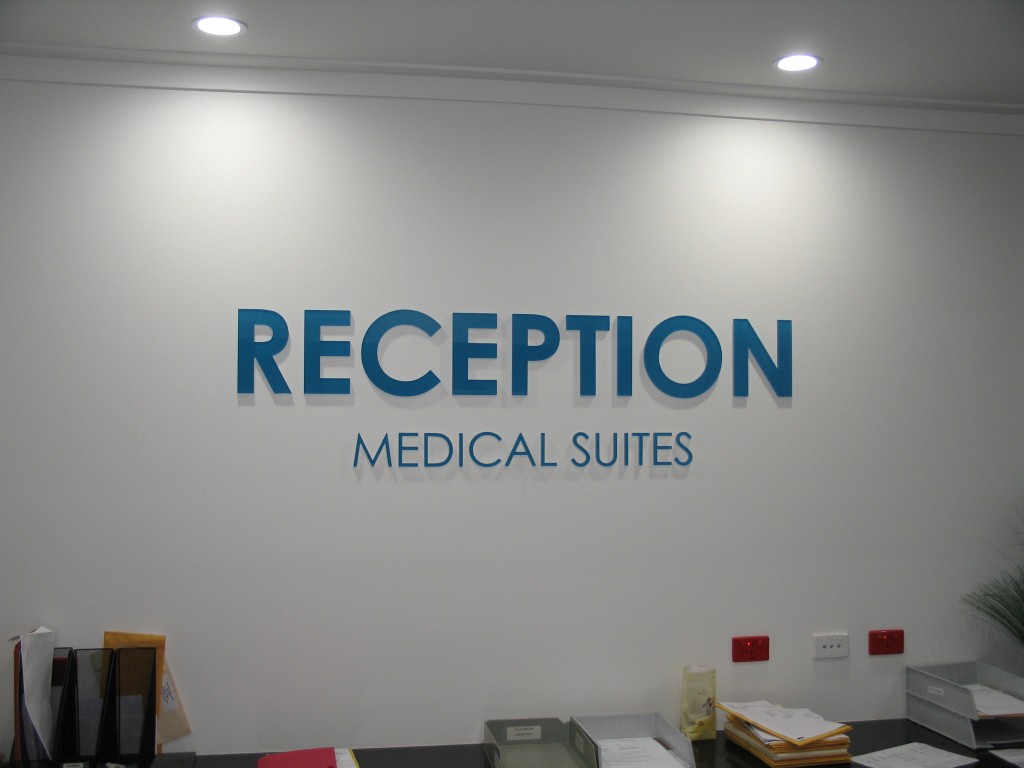 Reception Sign - Sign Impact Plus